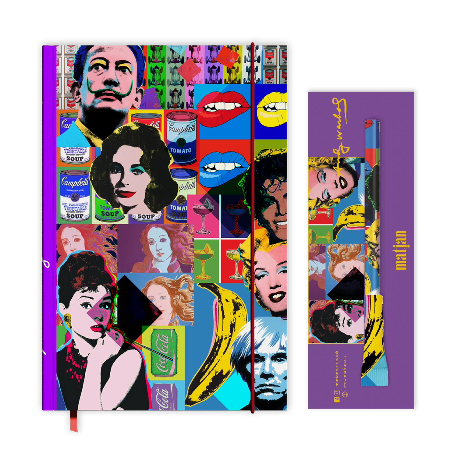 Matian “Andy Warhol” Notebook Set – Gootan