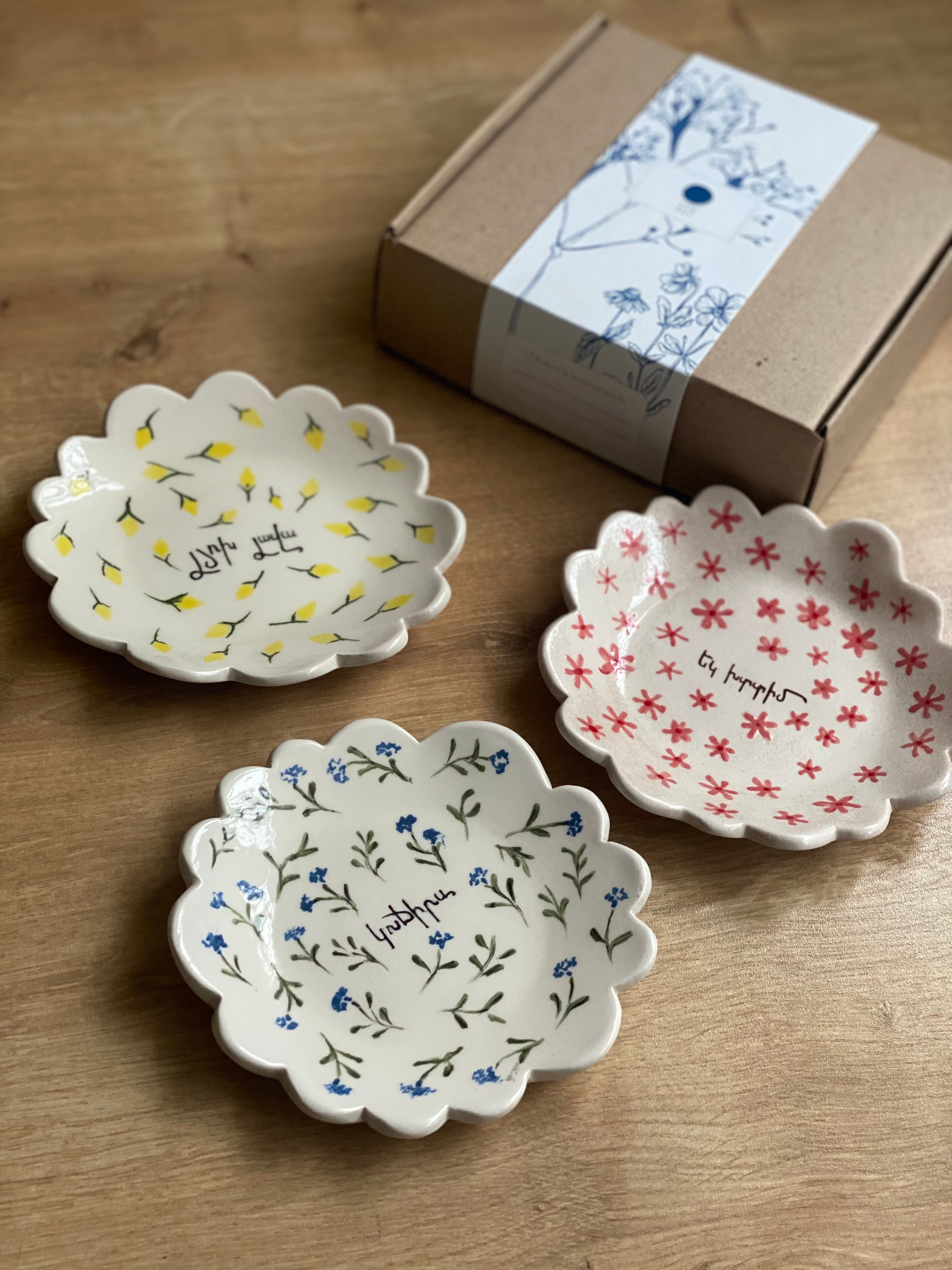 Izzy Set of Ceramic Plates – Gootan