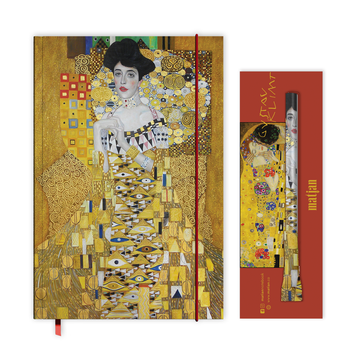 Matian “Gustav Klimt” Notebook Set – Gootan