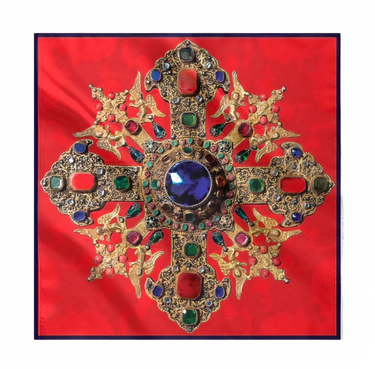 Scarf “Cross-Reliquary” – Gootan